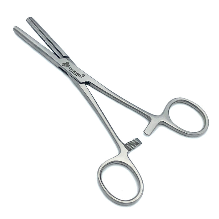 Ferguson (Fergusson) Angiotribe Forceps, 6” (15cm), Straight, Serrated