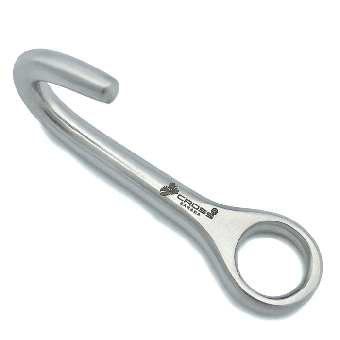 HARM'S OB EYE HOOK, 3.5" (9.5 cm), BLUNT